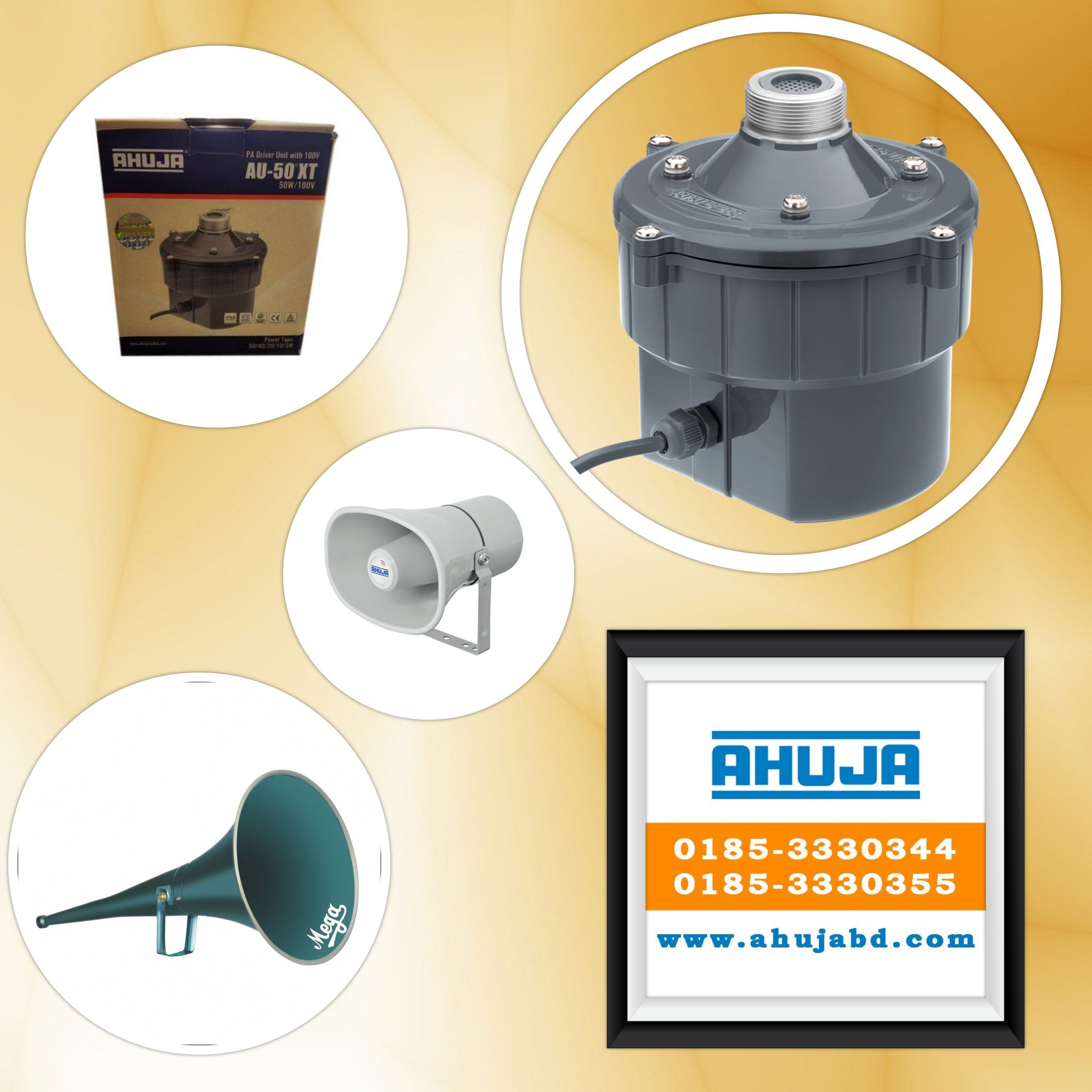 Latest Ahuja Amplifier Price in Bangladesh | PasystemBangladesh.com
